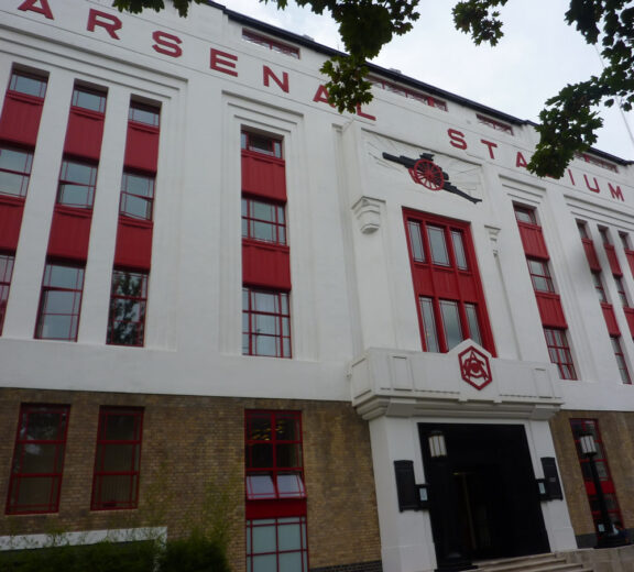 Moving into the old Highbury Stadium